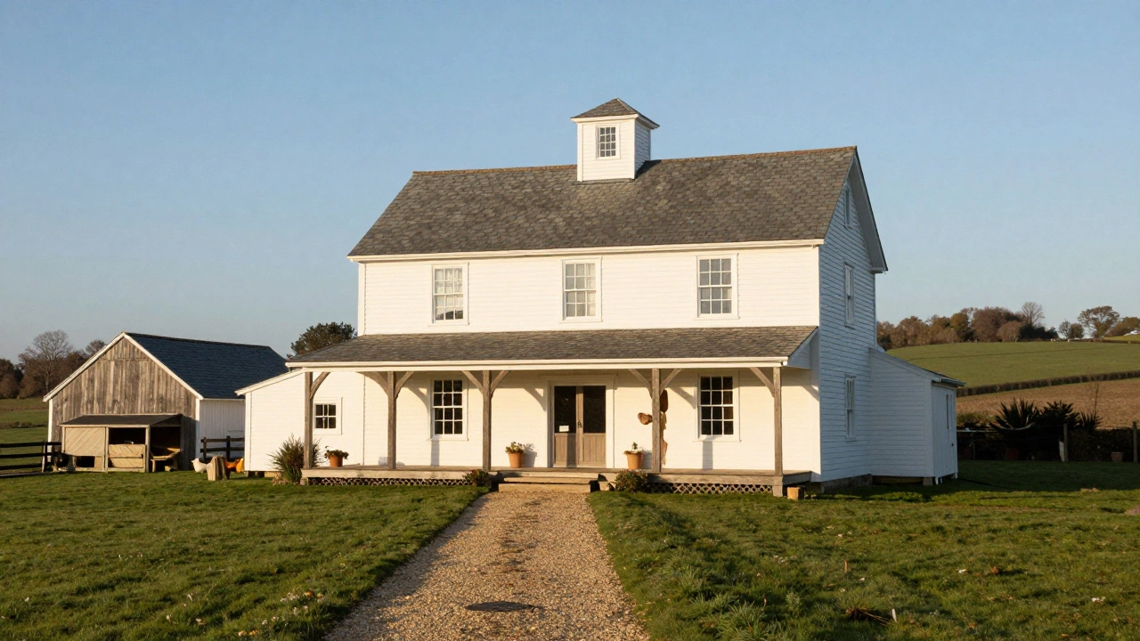 What Is the Difference Between a Country Cottage and a Farmhouse?